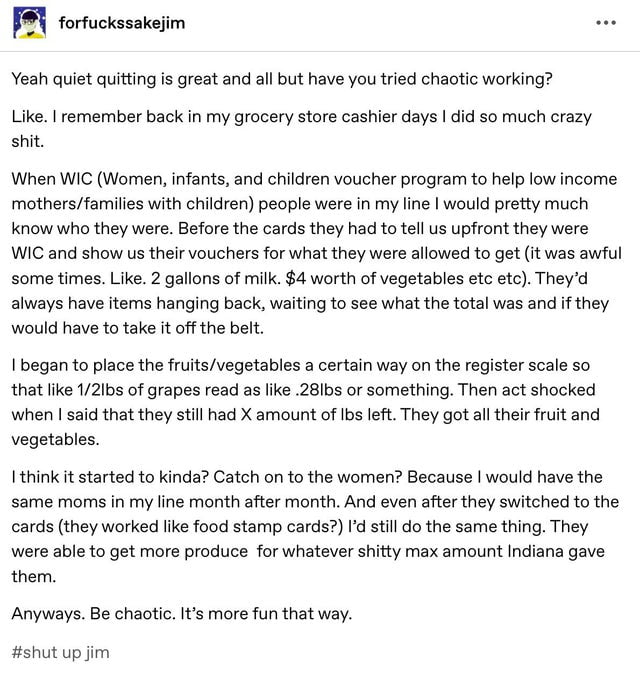 Quiet quitting Vs. Chaotic working - 9GAG