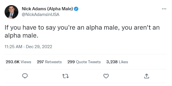 Holup, Alpha Male...! - 9GAG