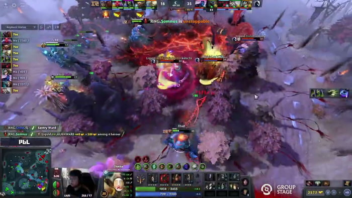 Most chaotic fight ever filmed in dota 2 - 9GAG