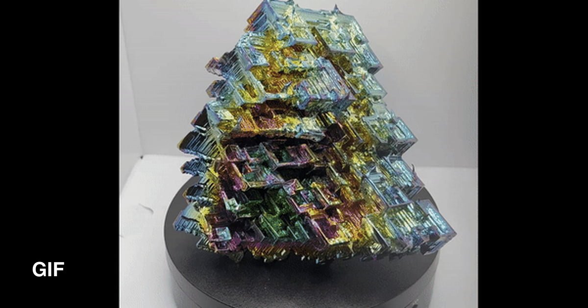 Some shiny bismuth gold to brighten up your day - 9GAG