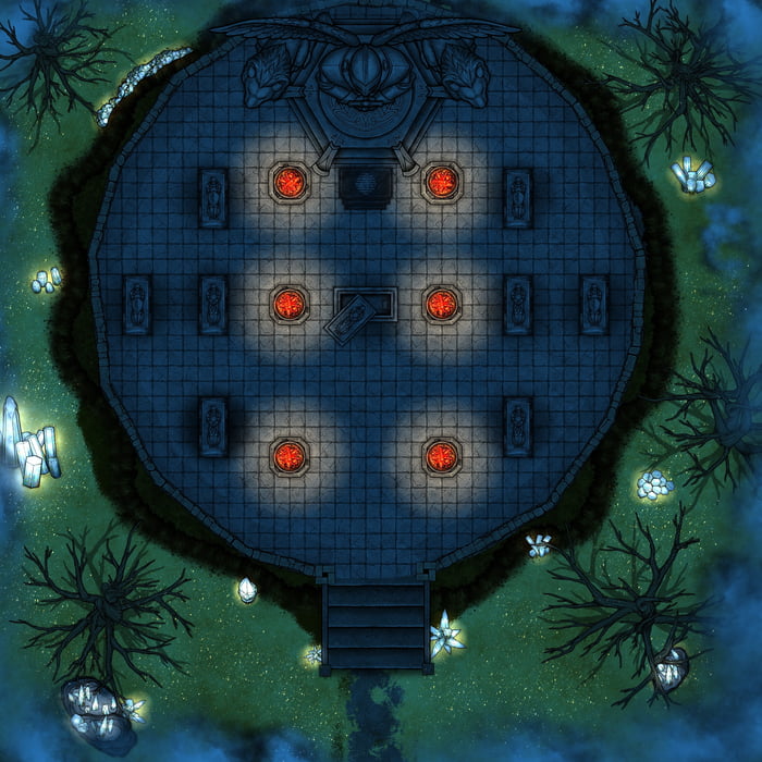 Crystal Desert - DnD Variation of a previous map. - 9GAG