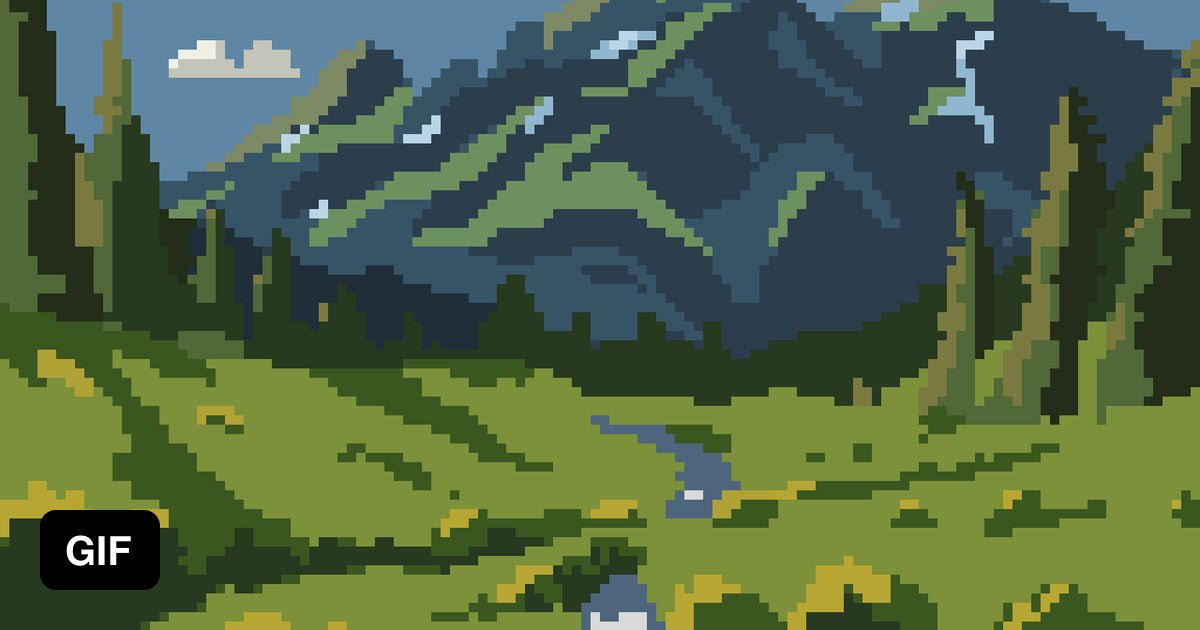 Nature in pixels. - 9GAG