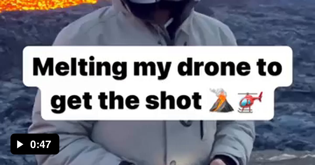 He melted his drone - 9GAG