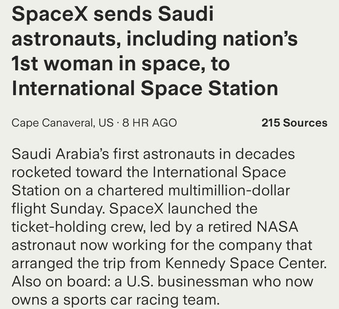 1st Latifa in space! - 9GAG