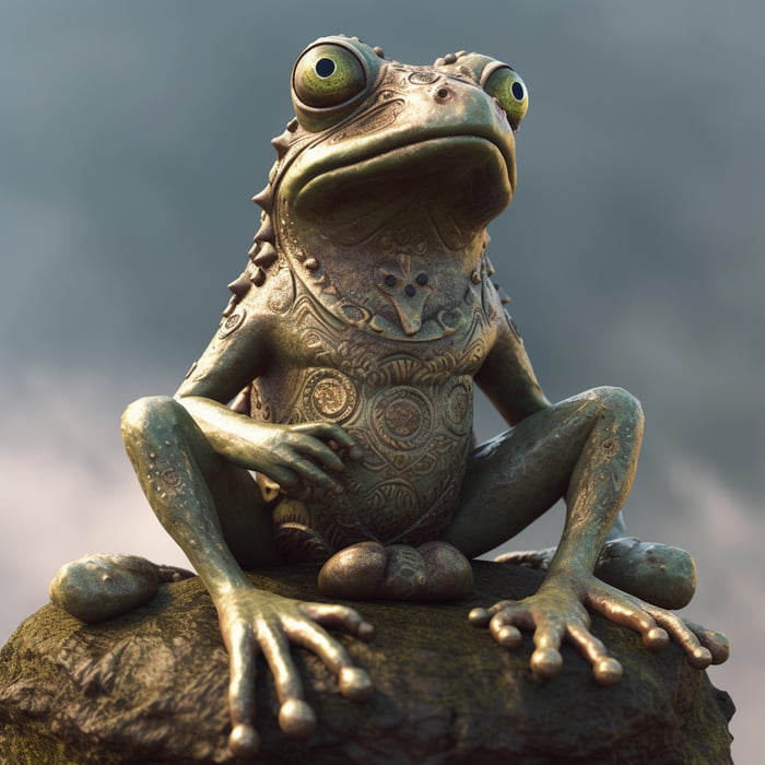 Didnt see any Wednesday frog for a long time. - 9GAG