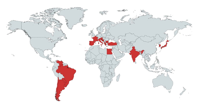 Countries that use bidets - 9GAG