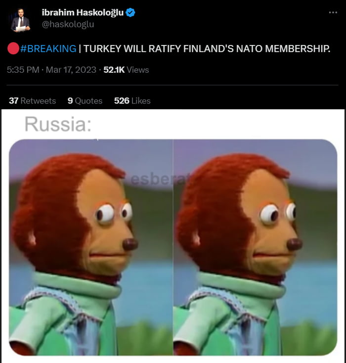 Good job Turkey. - 9GAG