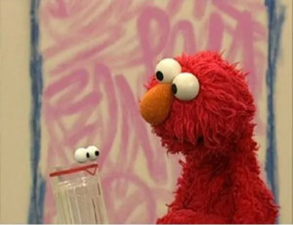The moment Elmo told himself to become a legend on the internet.. - 9GAG