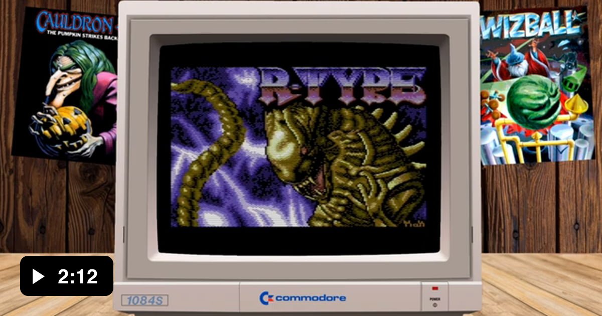 R-Type ・ Commodore 64 (1988) - 9GAG