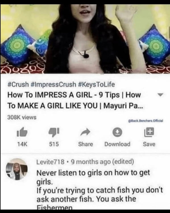 As one who is neither a fish, nor a sucessful fishermen, I can confirm ...