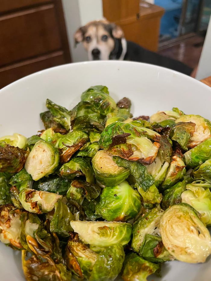 Air fried brussel sprouts - 9GAG