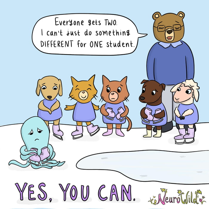 We Need Equity not Equality. - 9GAG