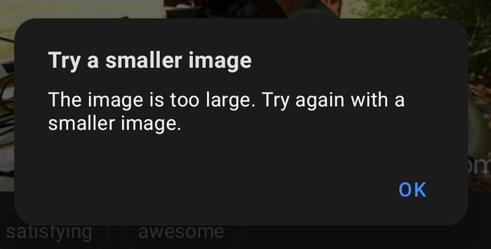 9gag app cannot reduce resolution or add a crop tool - 9GAG