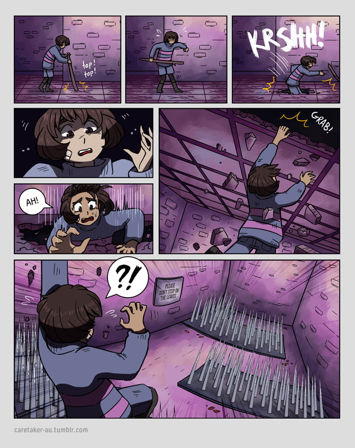 The Caretaker of Ruins Chapter 1 pag 14 [Undertale] - 9GAG