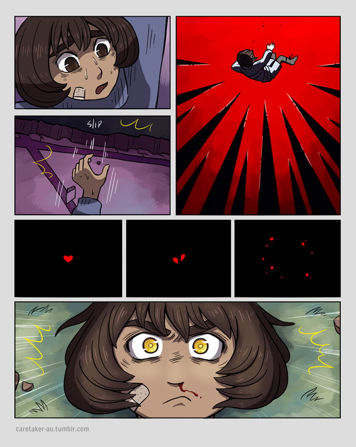 The Caretaker of Ruins Chapter 1 pag 15[Undertale] - 9GAG