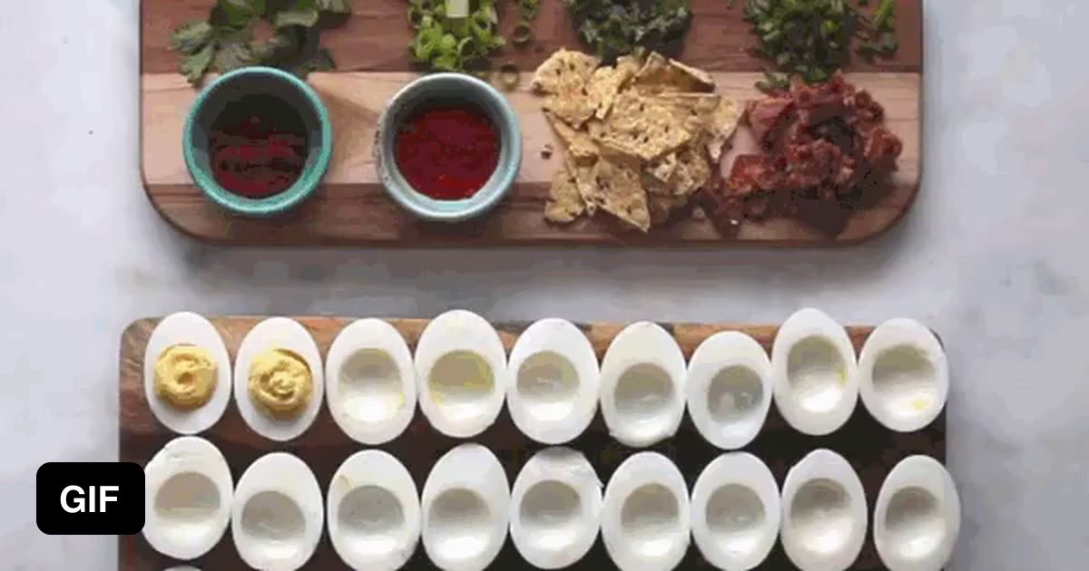 Deviled Eggs 4 Ways - 9GAG