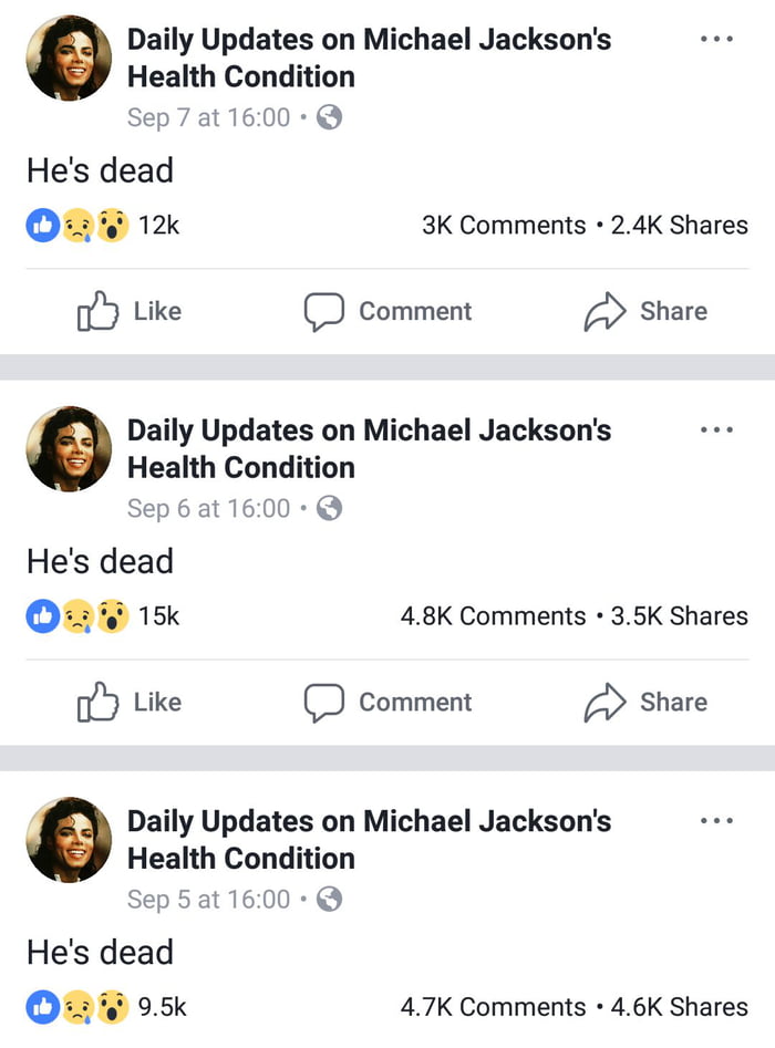 He's dead - 9GAG
