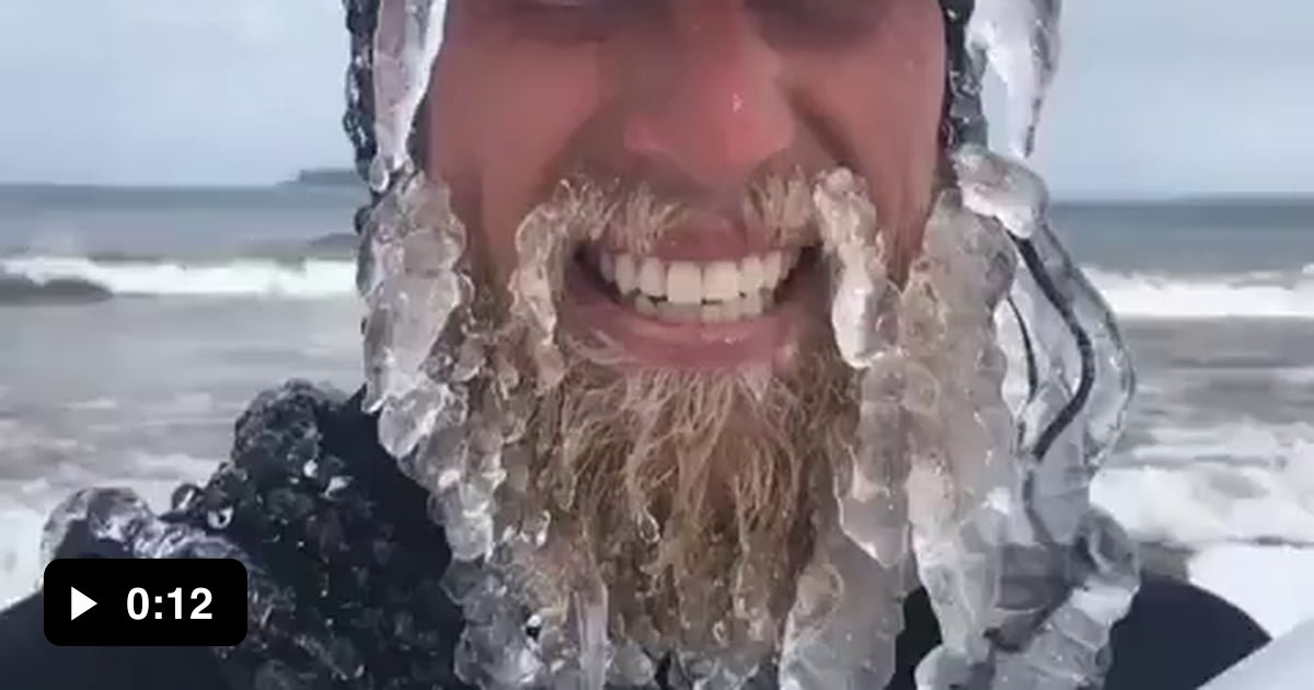 Strong viking surfing at Iceland - 9GAG