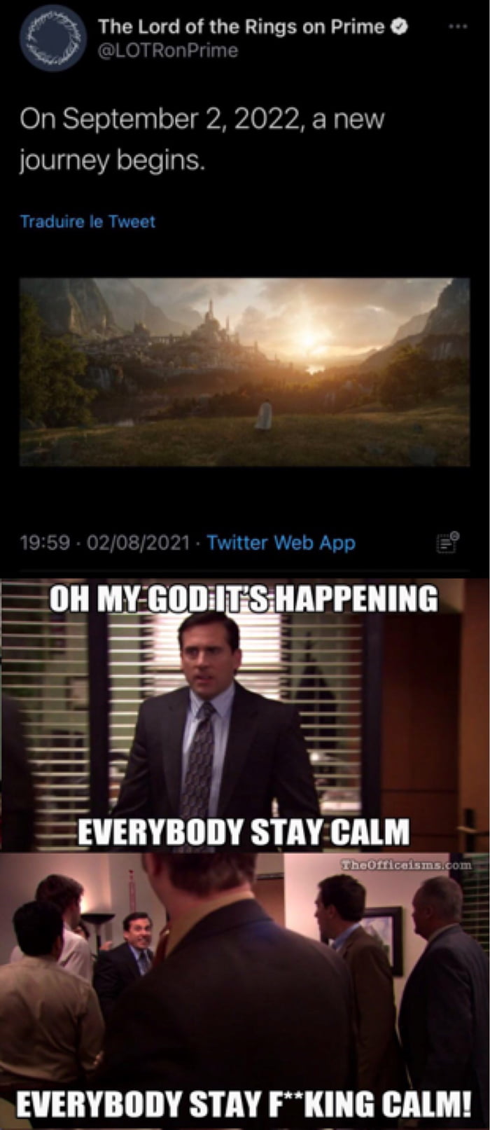 STAY F**KING CALM !!!!! - 9GAG