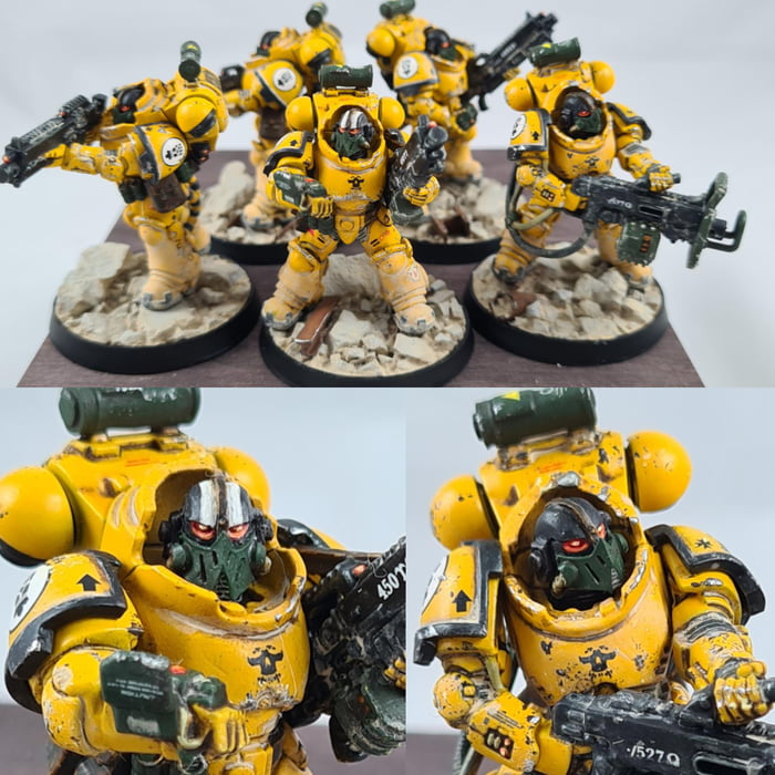 Imperial Fist Heavy Intercessors - 9GAG