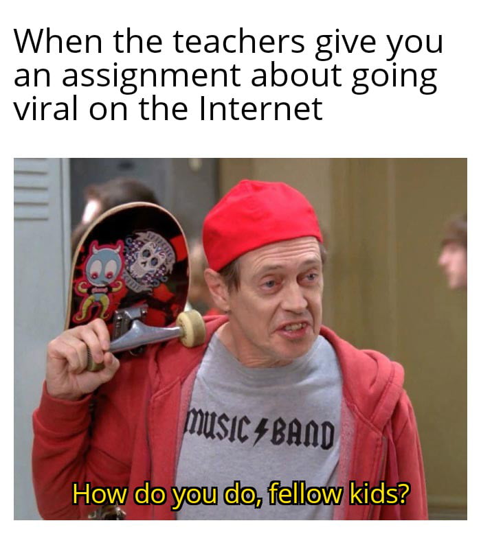 Ah yes. Let me just go viral in 24 hours. That's exactly how it works ...