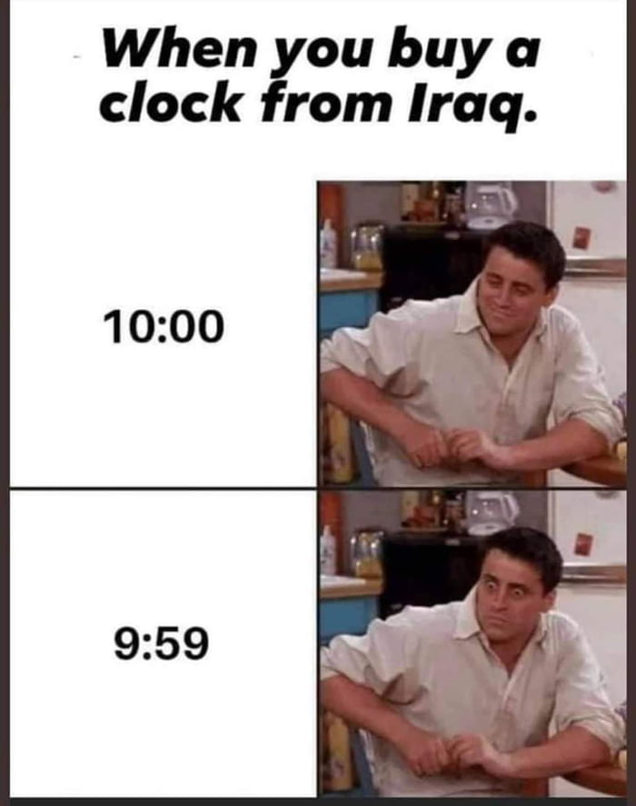 It seemed heavier than other clocks. - 9GAG