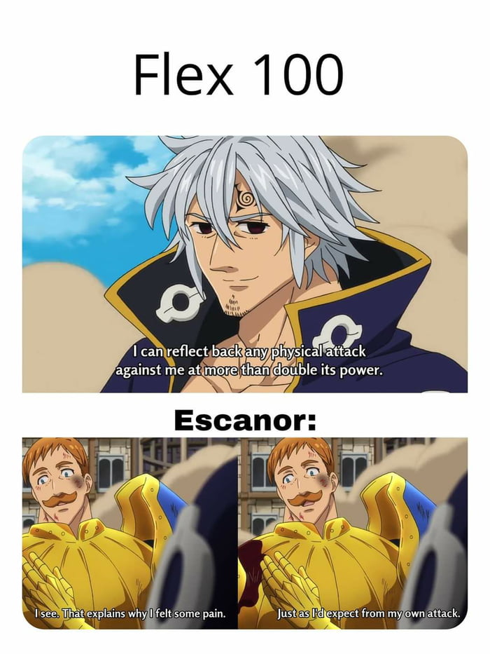 Escanor flex so good - 9GAG