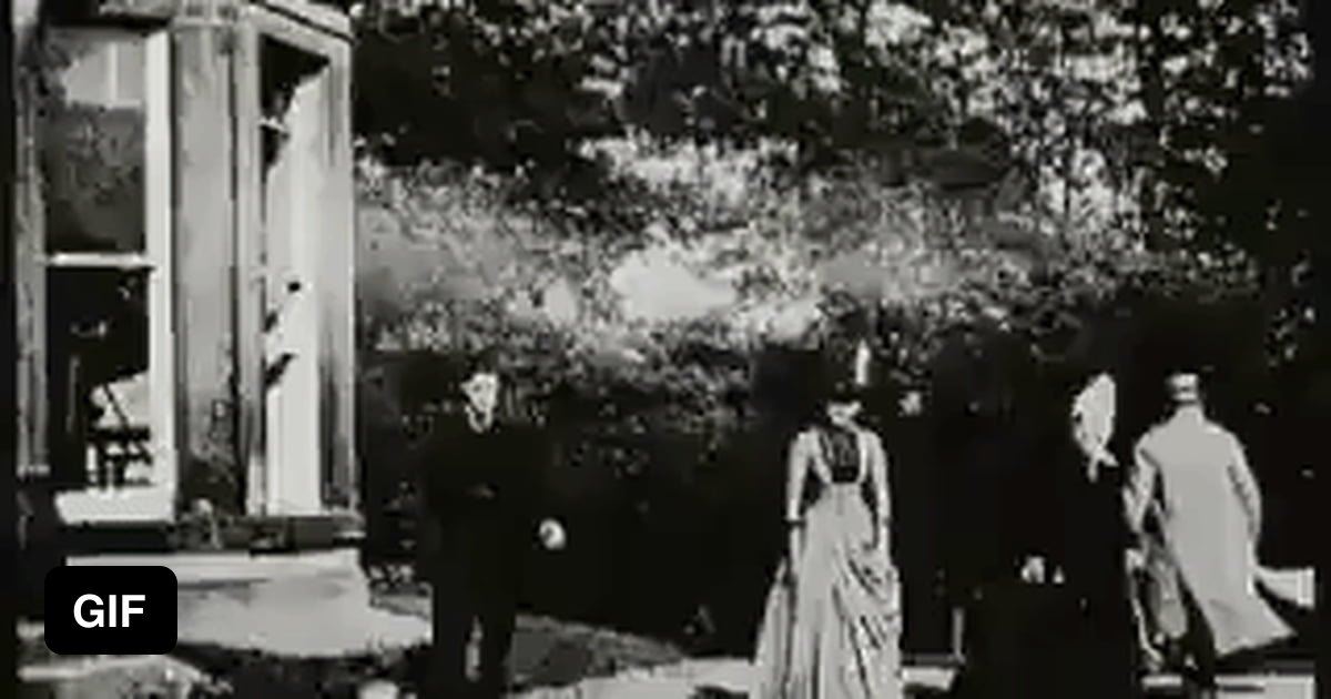 The first ever video recorded in history, the Roundhay Garden Scene ...