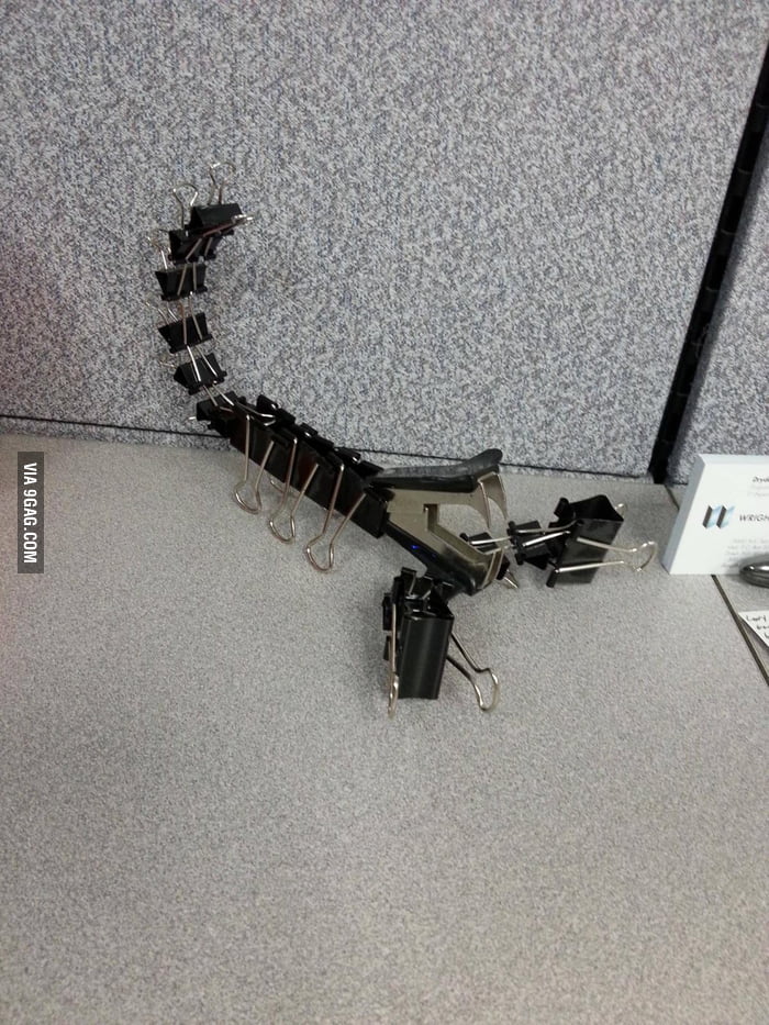 Staple remover monster! - 9GAG