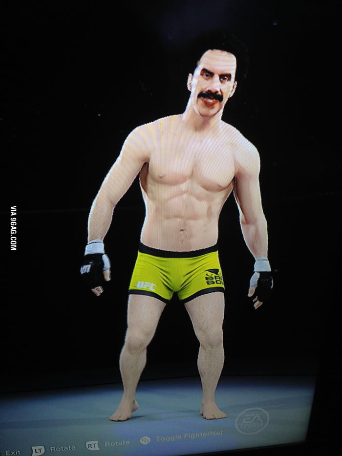 Unlockable Borat character in the new UFC game - 9GAG