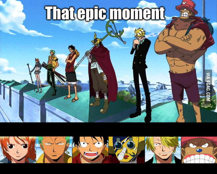 Straw Hat Pirates saving Robin! - 9GAG