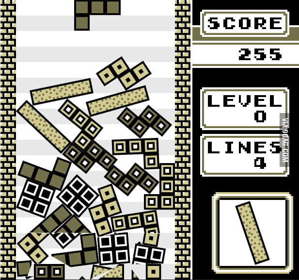 Tetris with physics. - 9GAG
