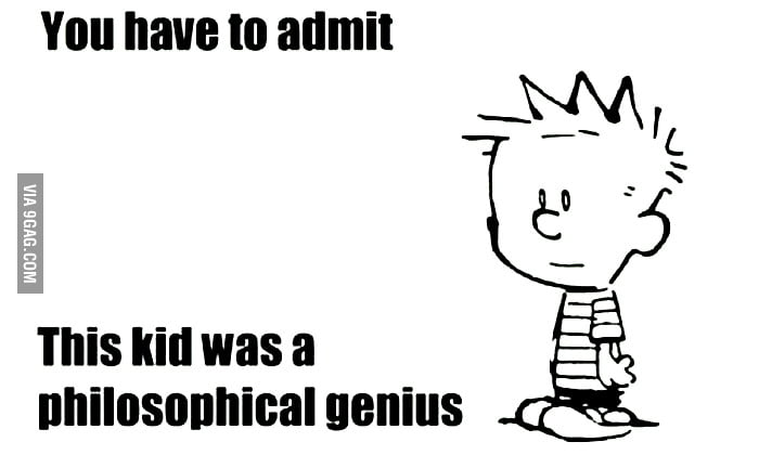 An accurate description of Calvin - 9GAG