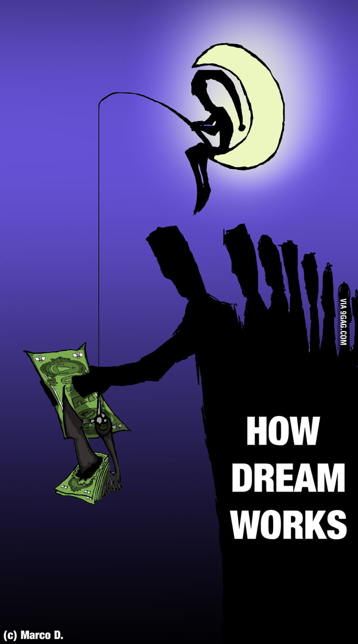 This is how "DreamWorks" (Drawn with drawing-tablet) - 9GAG