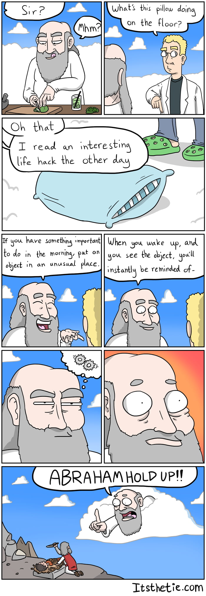 Adventures of God: Life Hack - 9GAG