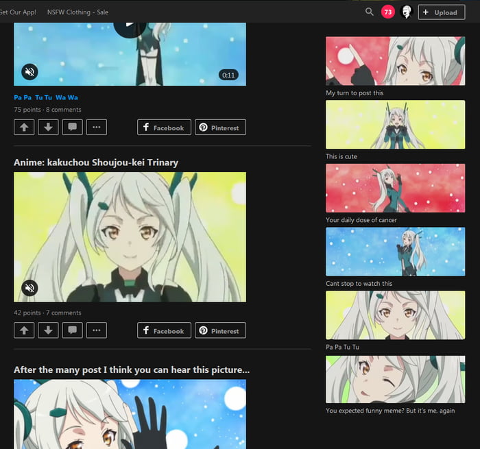 Dat anime section, full of original content - 9GAG