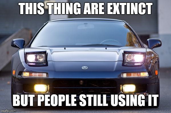 I know it's for pedestrian safety, but I still miss the pop up ...