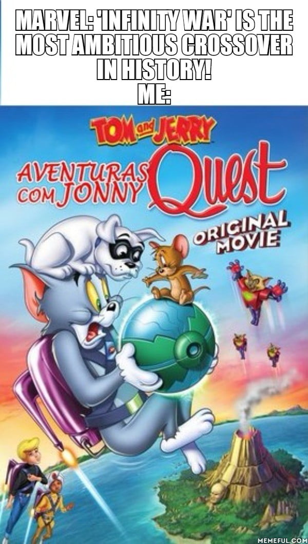 Most Ambitious Crossover Ever - 9GAG