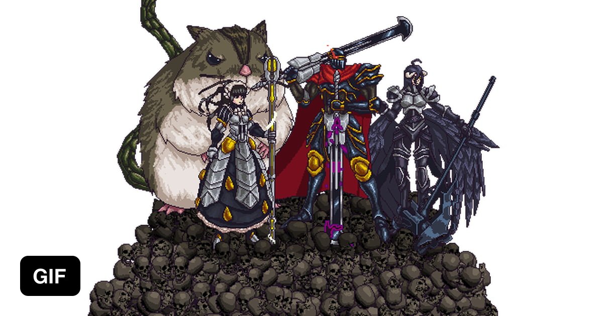 Just some overlord pixel art - 9GAG