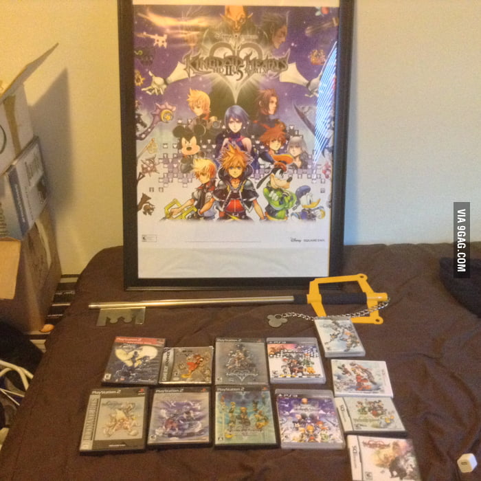 To the person who uploaded their KH collection - 9GAG