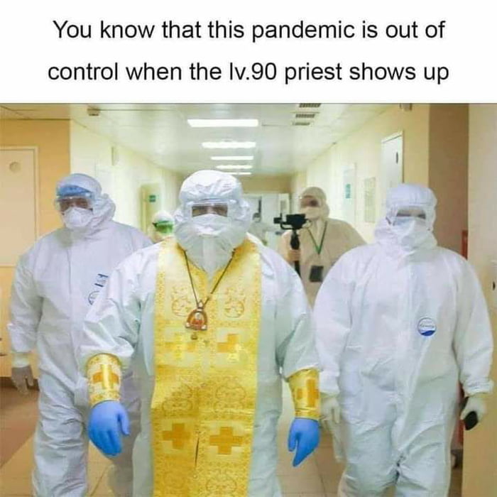The Level 90 Priest - 9GAG