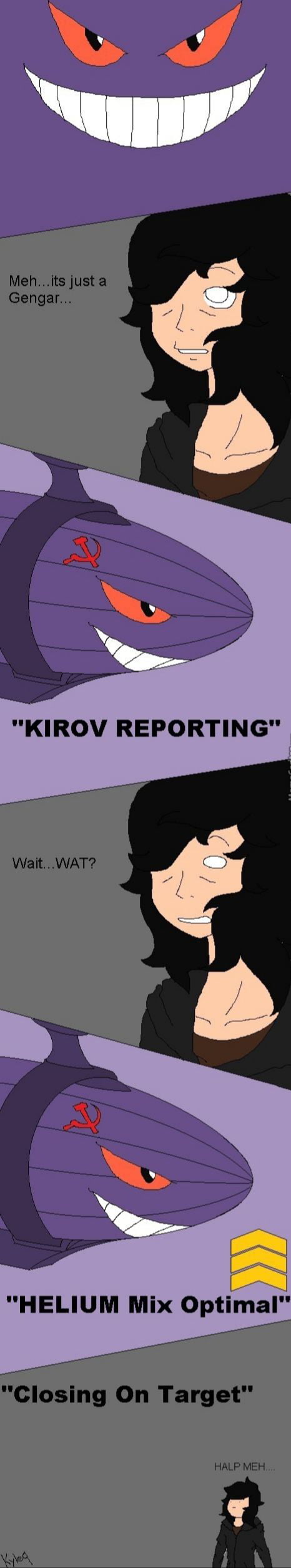 Gengar reporting. - 9GAG
