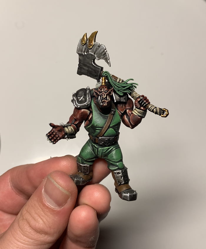 Kitbash Ork WIP - 9GAG