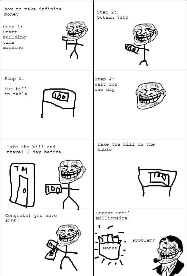 Seeing a resurgence of rage comics, so here's one i made as a kid - 9GAG