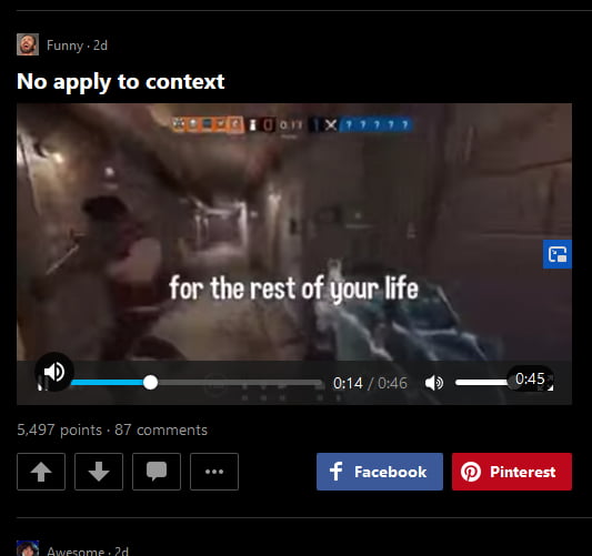 There is not enough Pro and Pro+ revenue in the world for 9gag devs to make the effort of moving ...