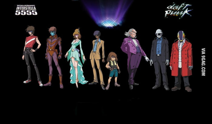 My interstellar - Interstellar 5555 by leiji matsumoto and Daft Punk - 9GAG