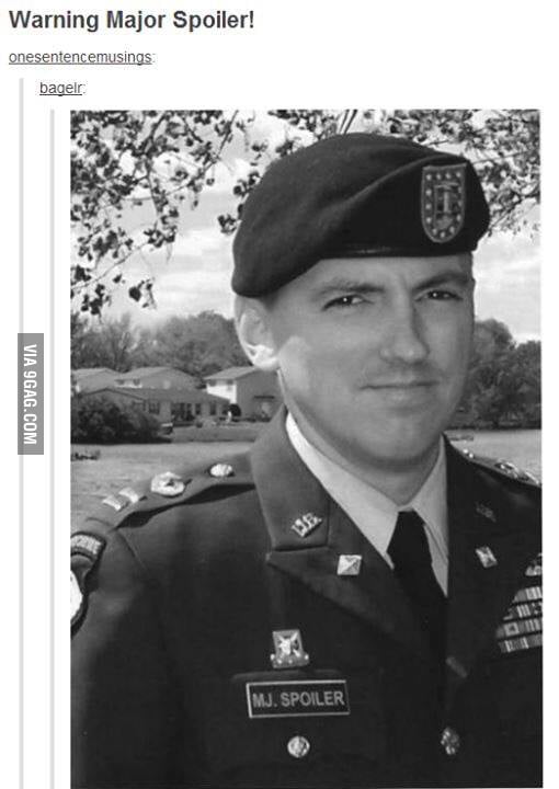 Warning: Major Spoiler! - 9GAG