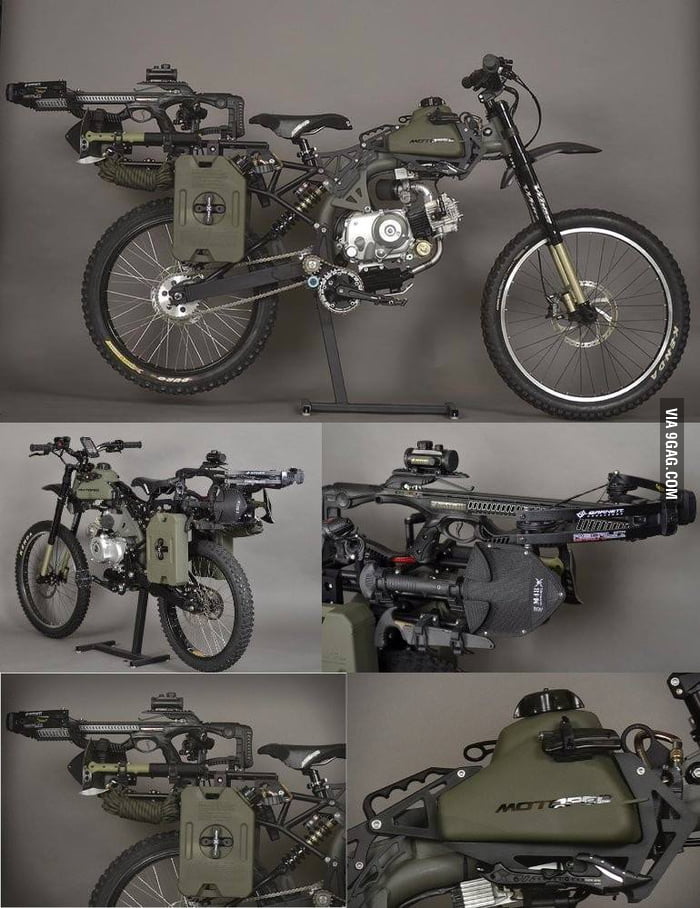 Survival bike. It's perfect for zombie apocalypse - 9GAG