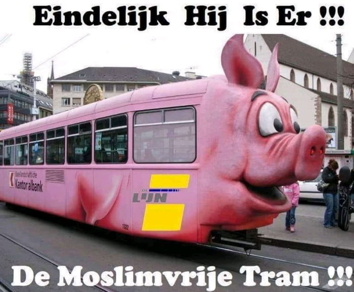 For some. Here it is, the muslin free tram - 9GAG