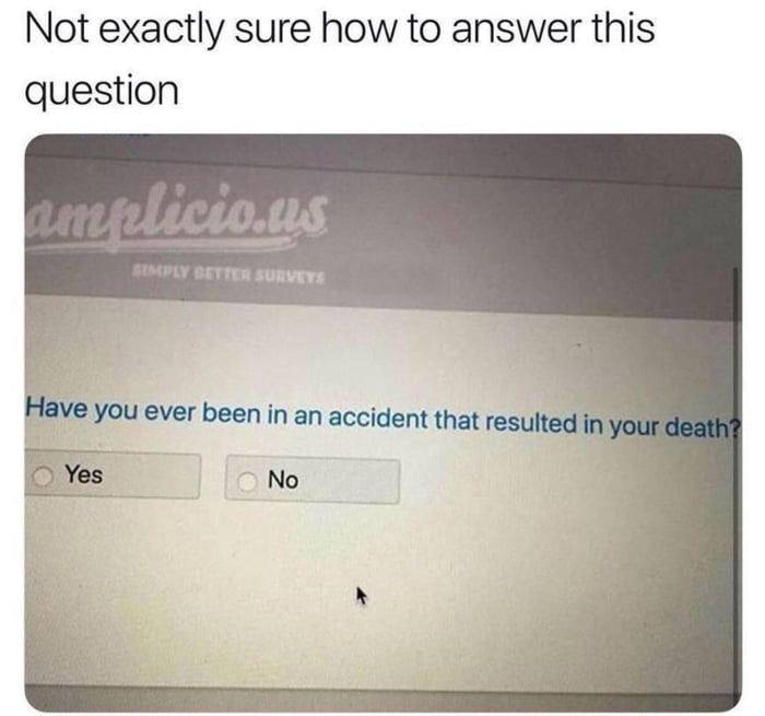 Not sure how to answer this one - 9GAG